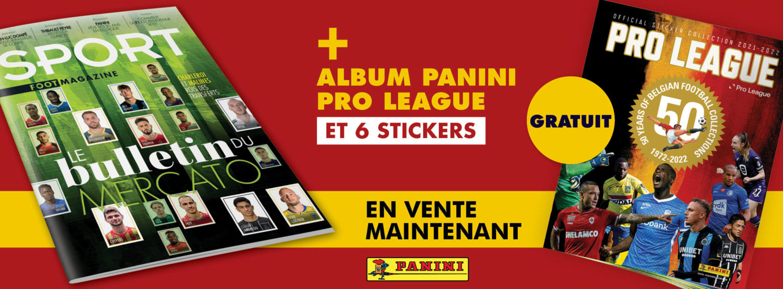 Sport/Foot Magazine offre à ses lecteurs le dernier album de Panini - PUB