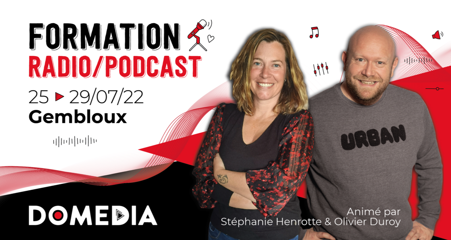 Domedia lance ses formations radio/podcast - PUB