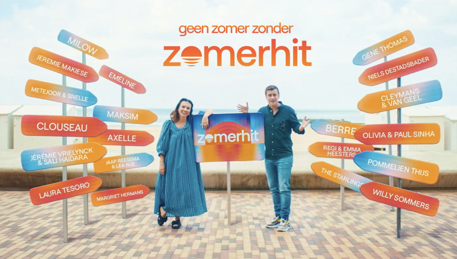 Bonka Circus, één en Radio 2 reizen naar Bestemming Zomerhit - PUB