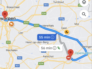 Google Maps lance des itinéraires éco-responsables en Belgique - PUB