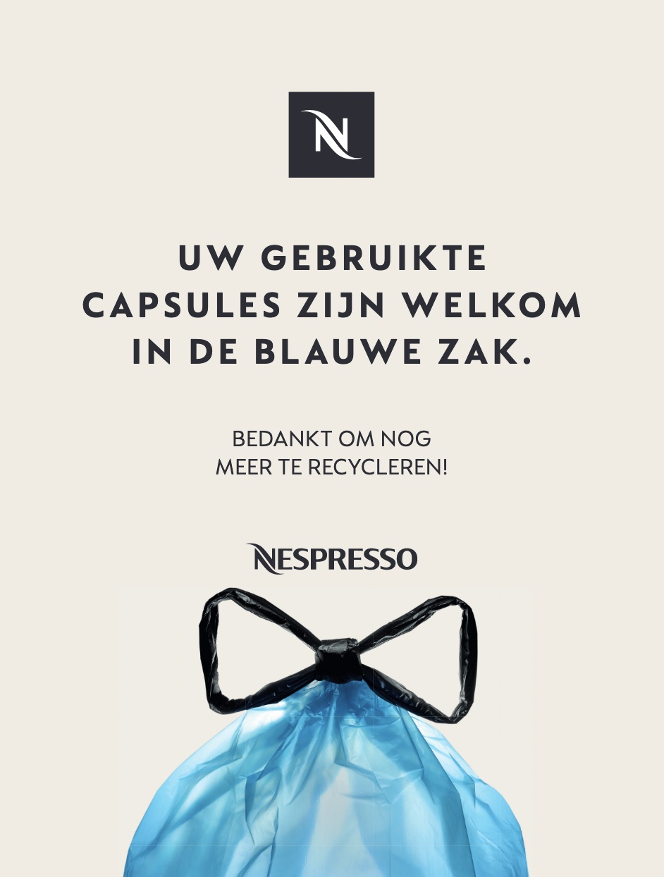 Happiness en Nespresso recycleren... what else? - PUB