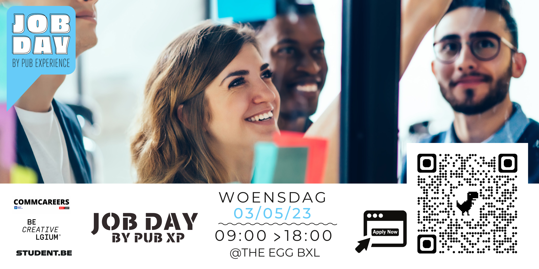 Studenten en alumni kunnen vanaf nu inschrijven voor JOB DAY by PUB XP ...