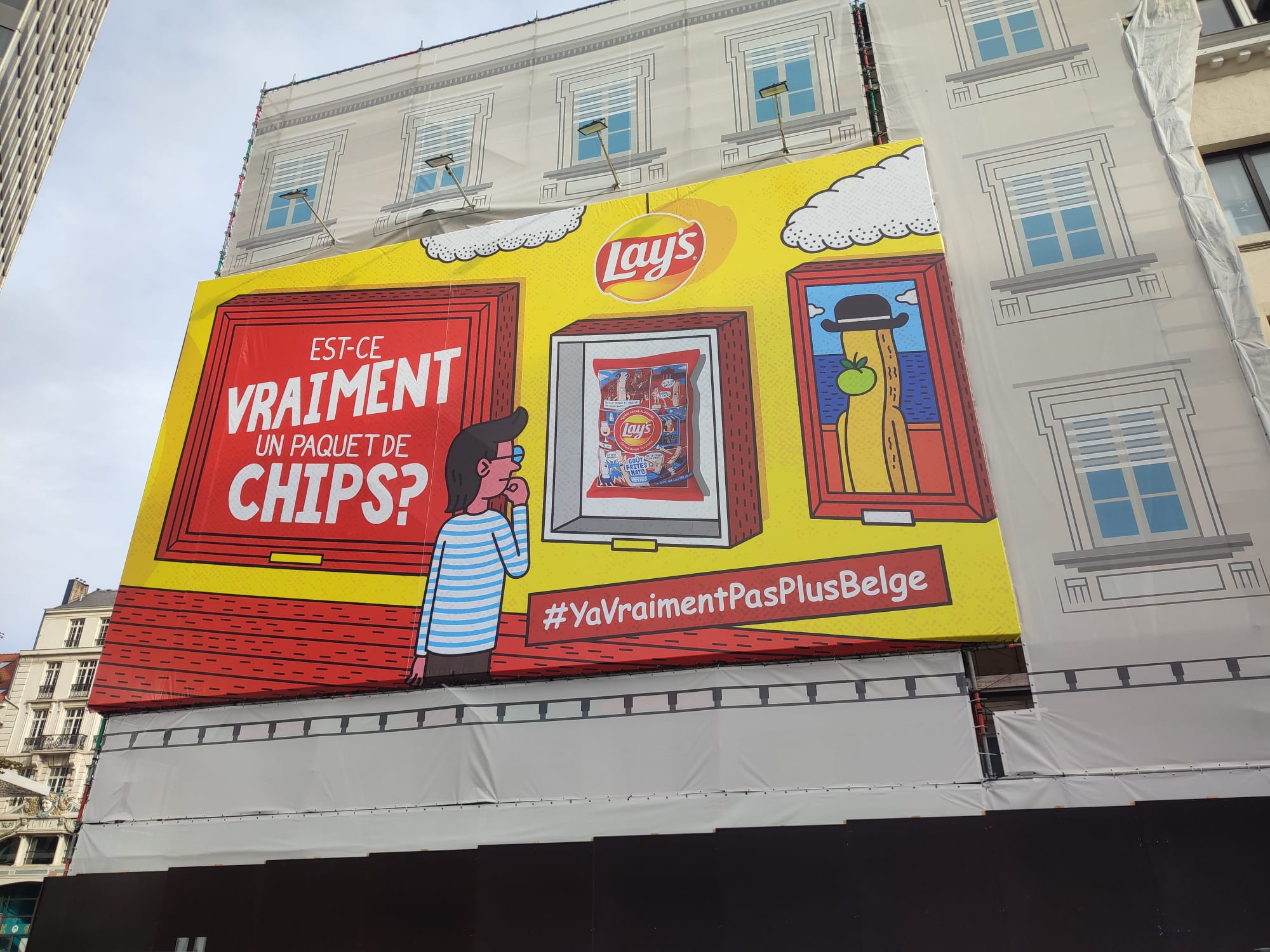 Lay's met la BD belge à l'honneur sur son nouvel emballage - PUB