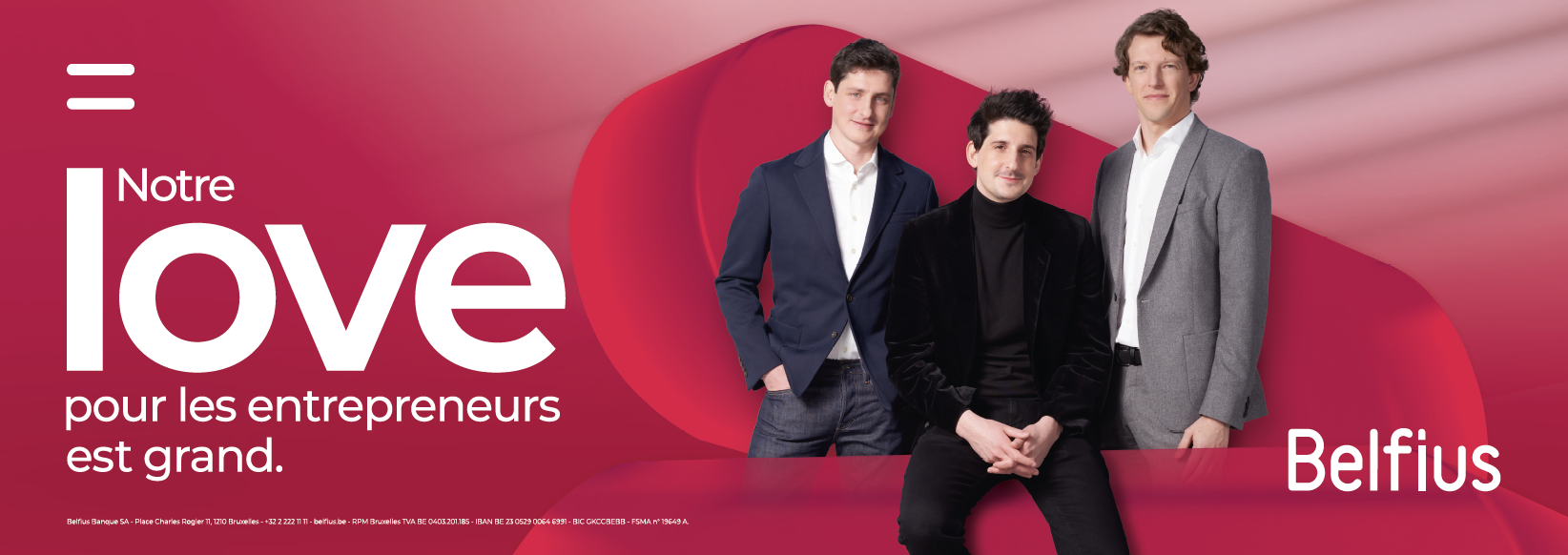 Le Love de Publicis Groupe et Belfius pour les entrepreneurs est grand ...