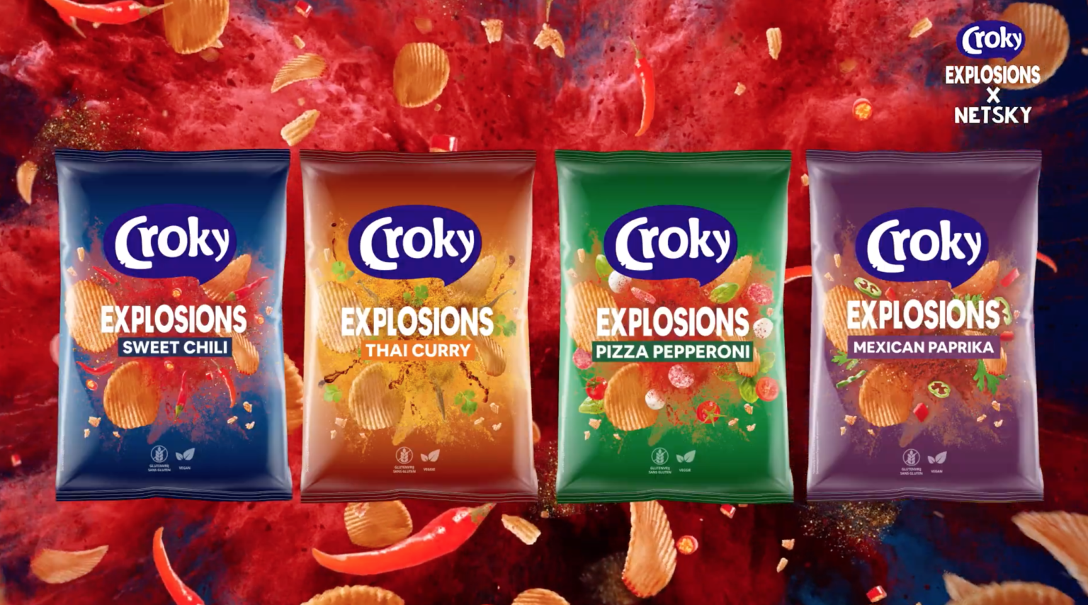 Croky Explosions wordt een hit met Netsky en Amphion - PUB