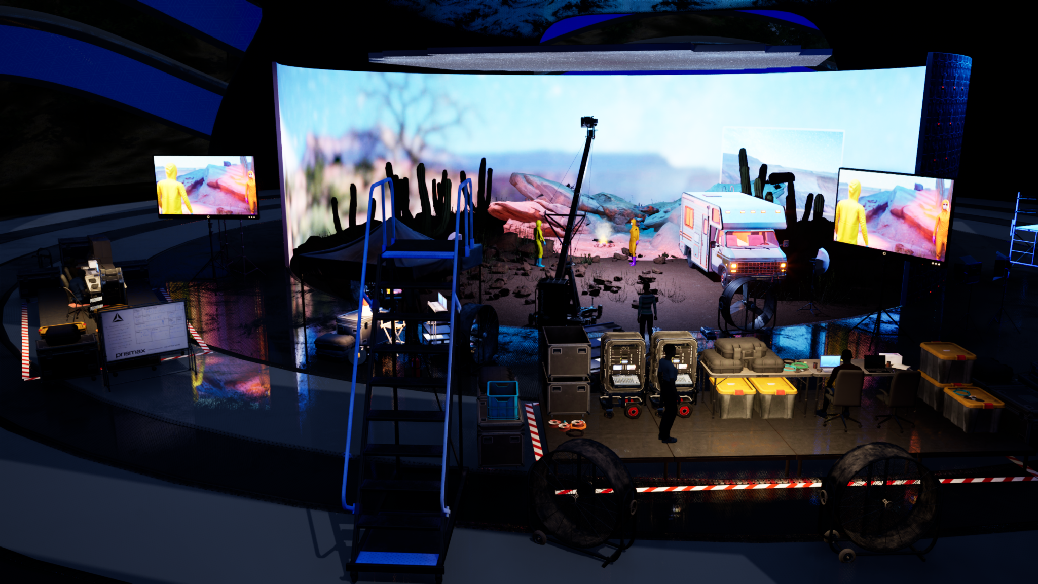 Prismax dévoile sa nouvelle image dans un showroom virtuel - PUB