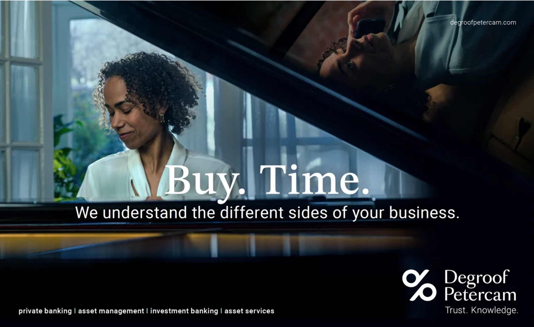 Berlin Creative Studio gagne du temps pour Degroof Petercam - PUB