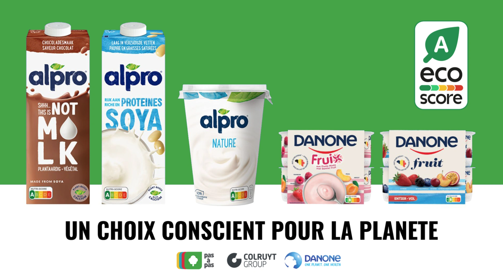 Danone et Colruyt Group s’associent pour développer davantage l'éco ...