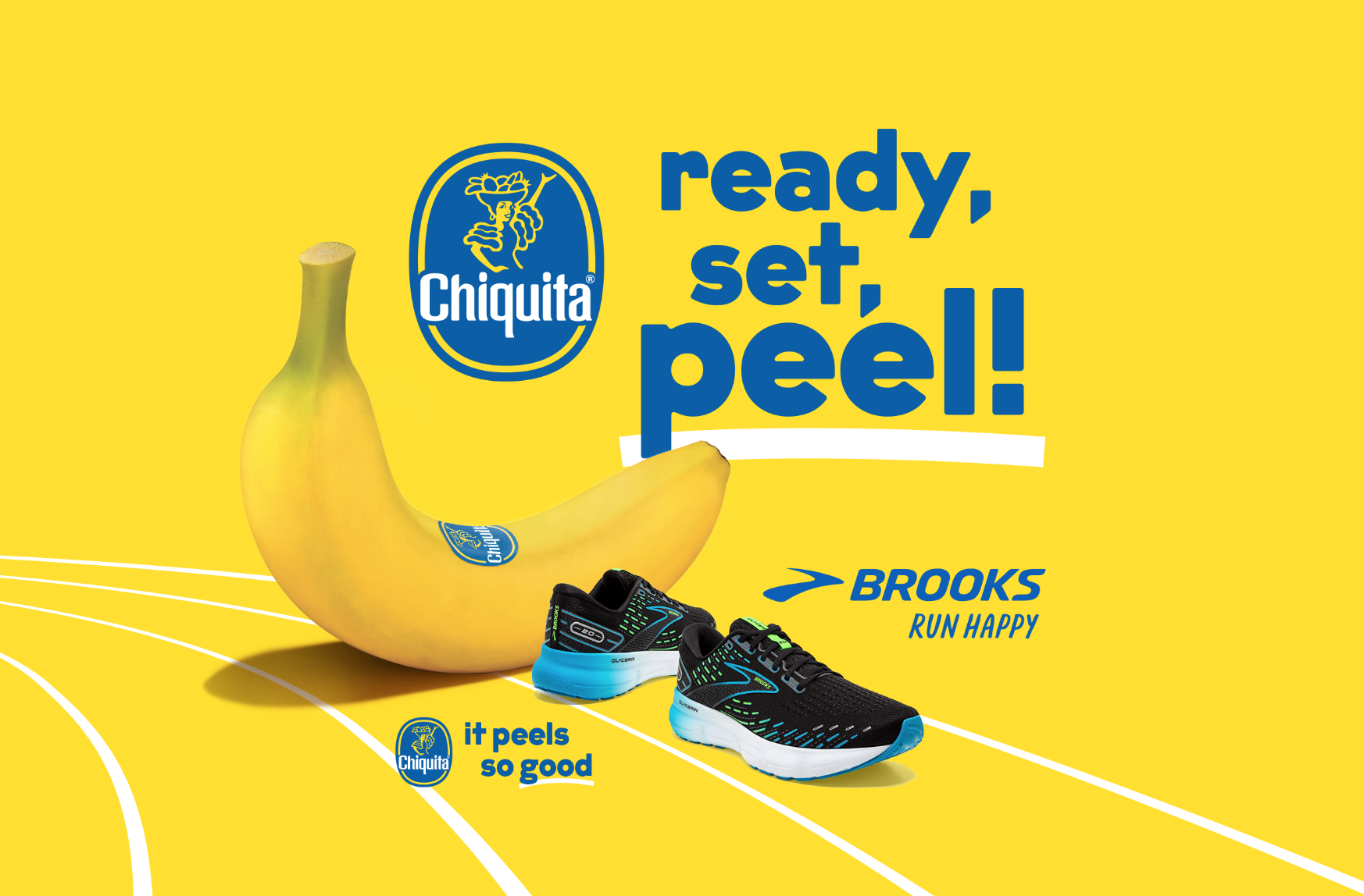 "Ready, Set, Peel!" met Chiquita Brands en Brooks Running - PUB