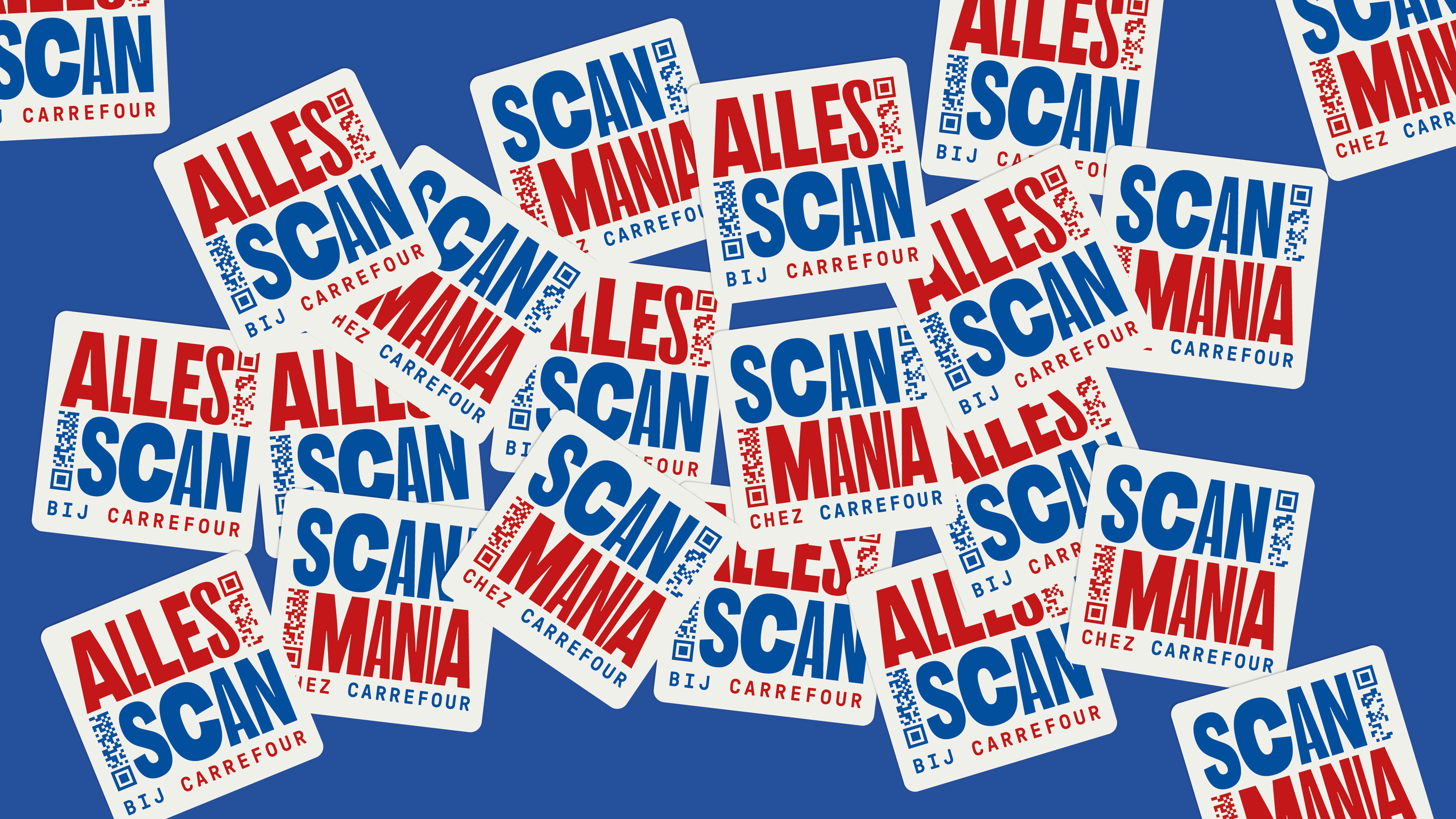 Alles scan bij Carrefour met Mutant - PUB