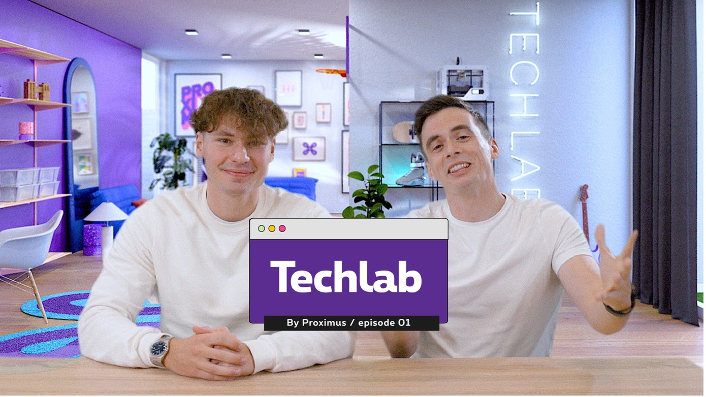Proximus en SILK presenteren multiplatformserie 'TechLab' - PUB