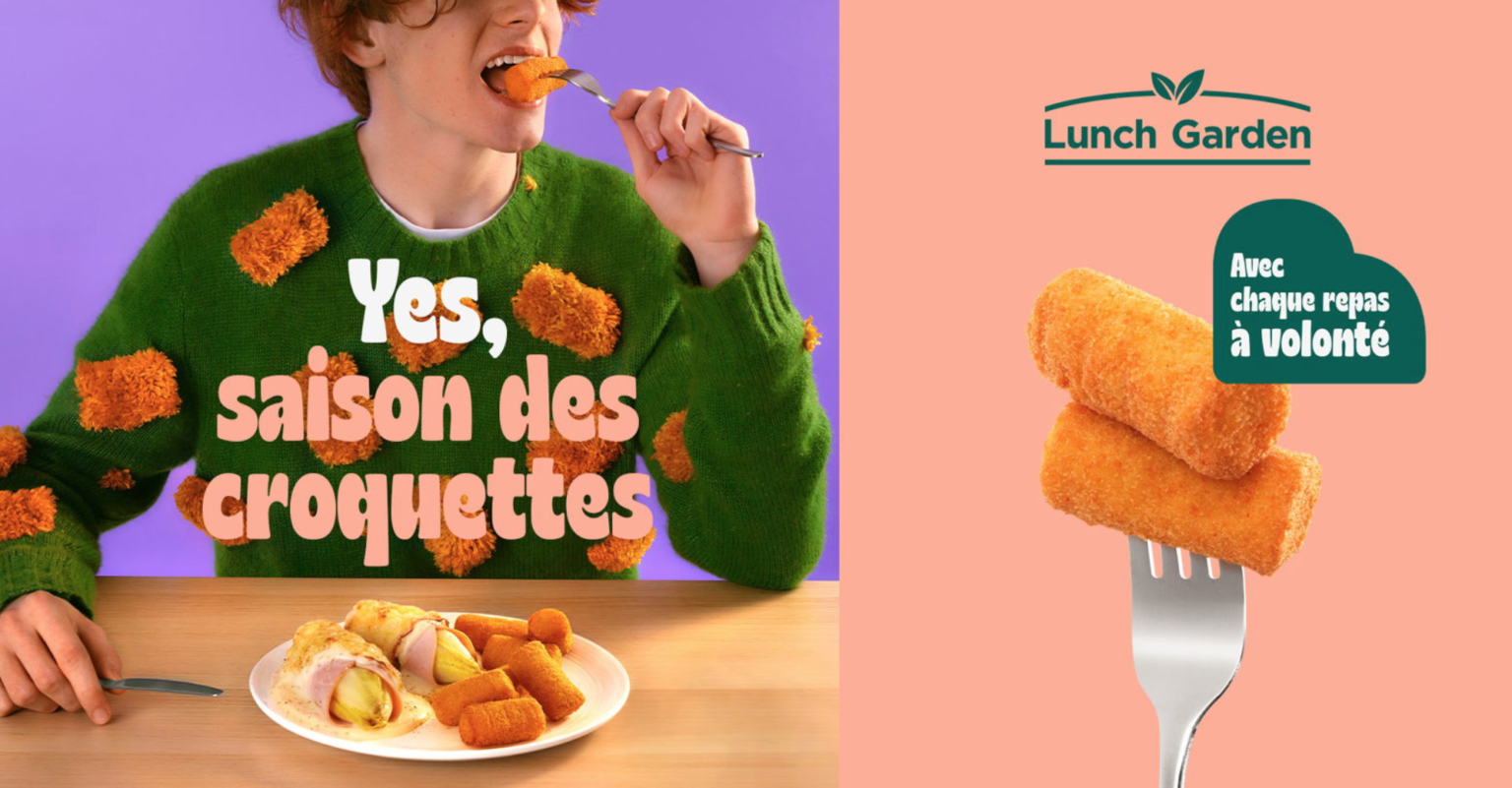 Lunch Garden et Wunderman Thompson lancent la saison des croquettes - PUB