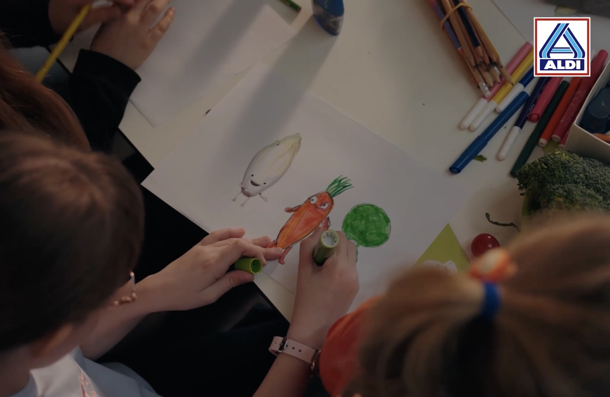 Kinderen van ALDI-medewerkers creëren versterking voor Willie Witloof - PUB