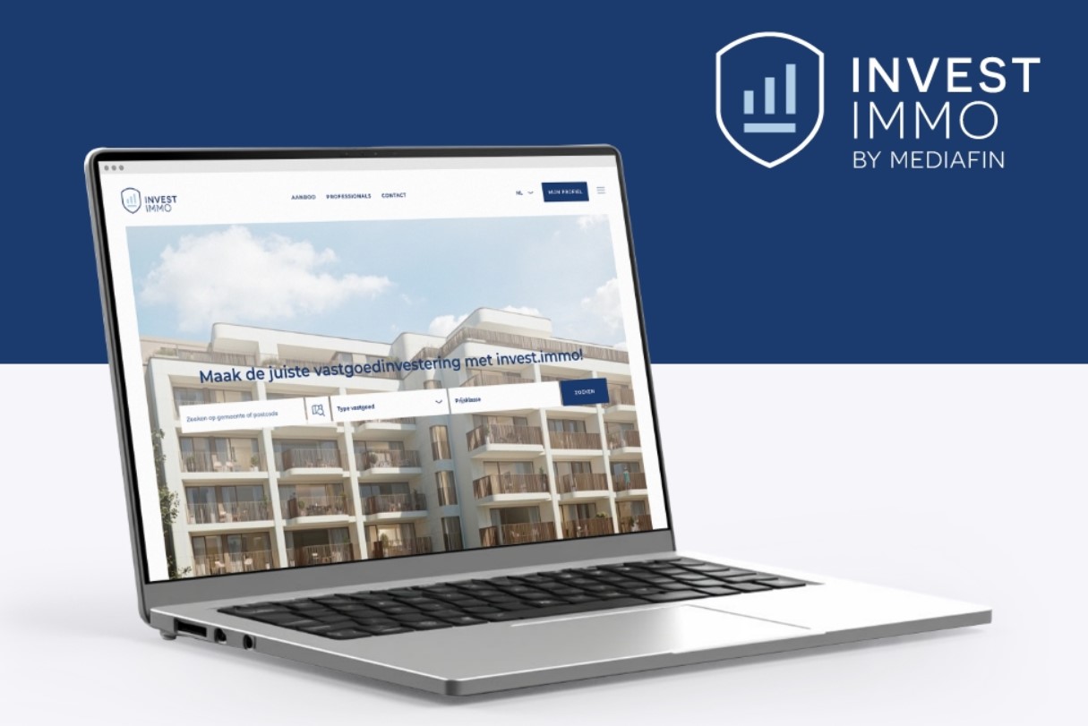 Mediafin lanceert INVEST.IMMO - PUB