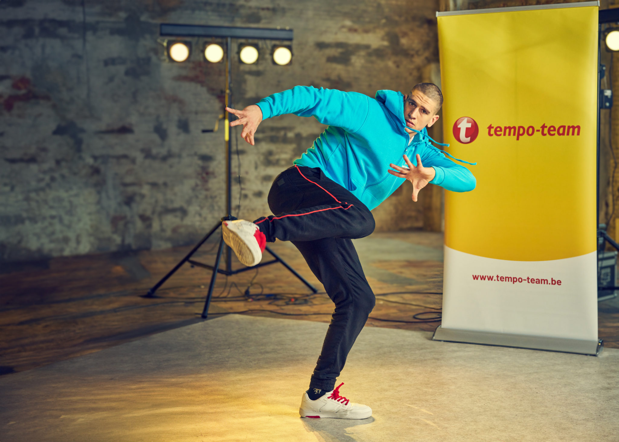 le b-boy Mighty Jimm devient le visage de Tempo-Team 7 mars 2024 - PUB