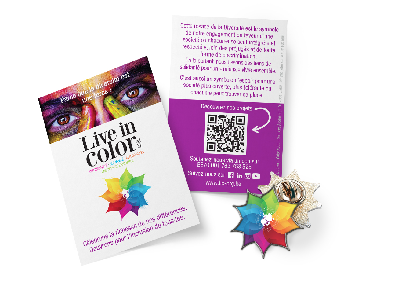Live in Color célèbre la diversité - PUB