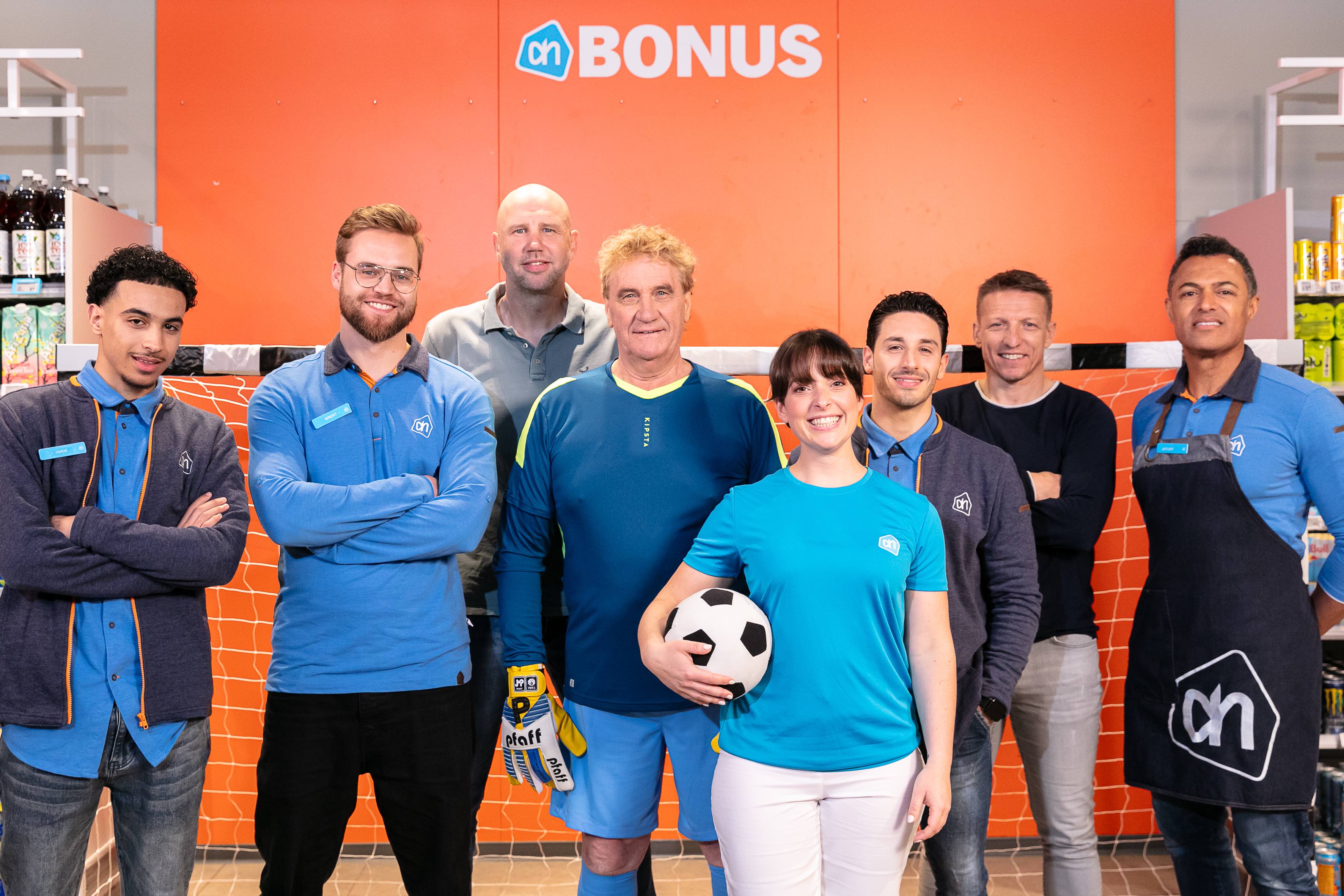 Albert Heijn supportert mee voor het EK met Wesley Sonck, Jean-Marie ...