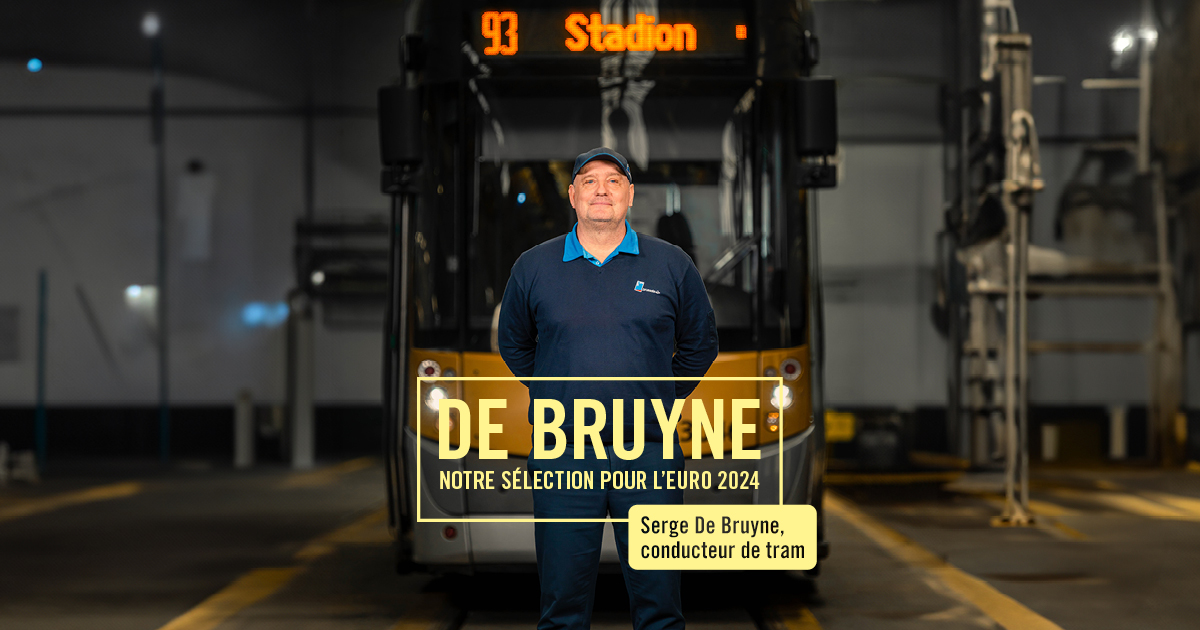 La STIB et mortierbrigade annoncent leur sélection pour l'EURO - PUB