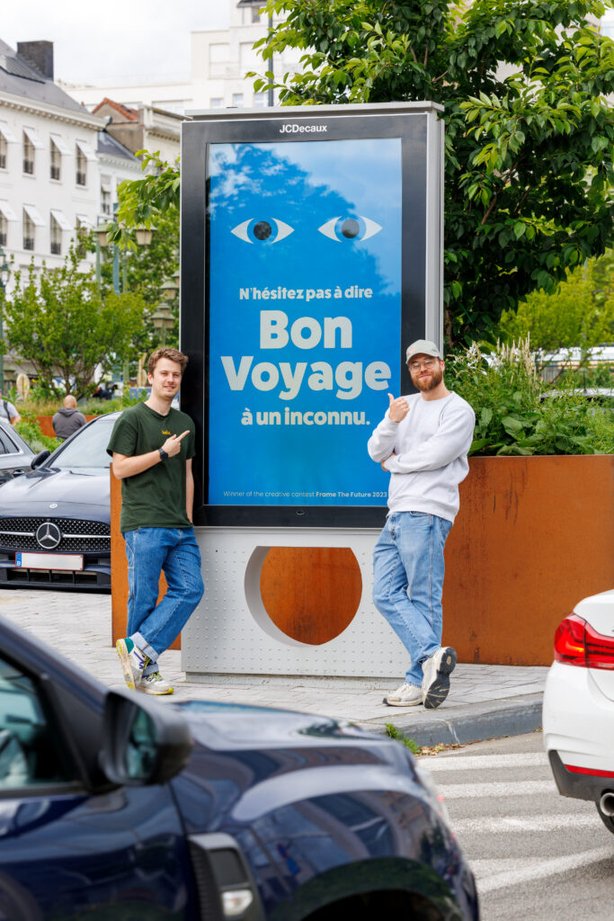 “Frame the Future” : Sam Vervenne et Wannes Vandael sont le quatrième duo gagnant - PUB