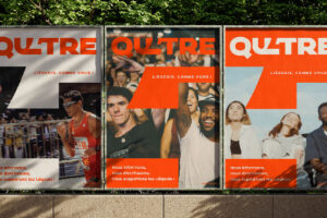 RTC Télé Liège devient Qu4tre, un rebranding signé Minale Design Strategy - PUB