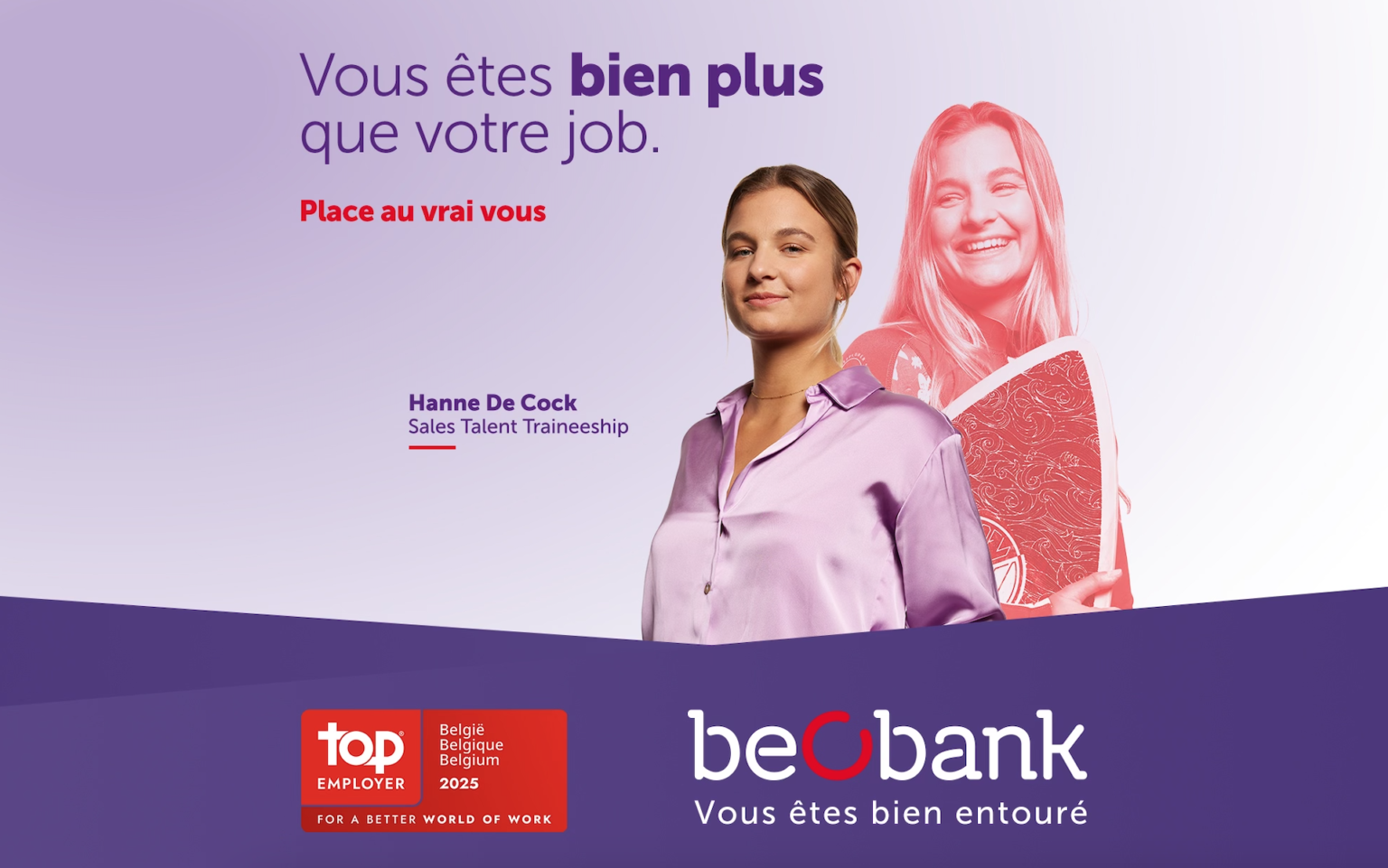 Place au vrai vous sur votre CV, avec Beobank et Boondoggle Havas - PUB