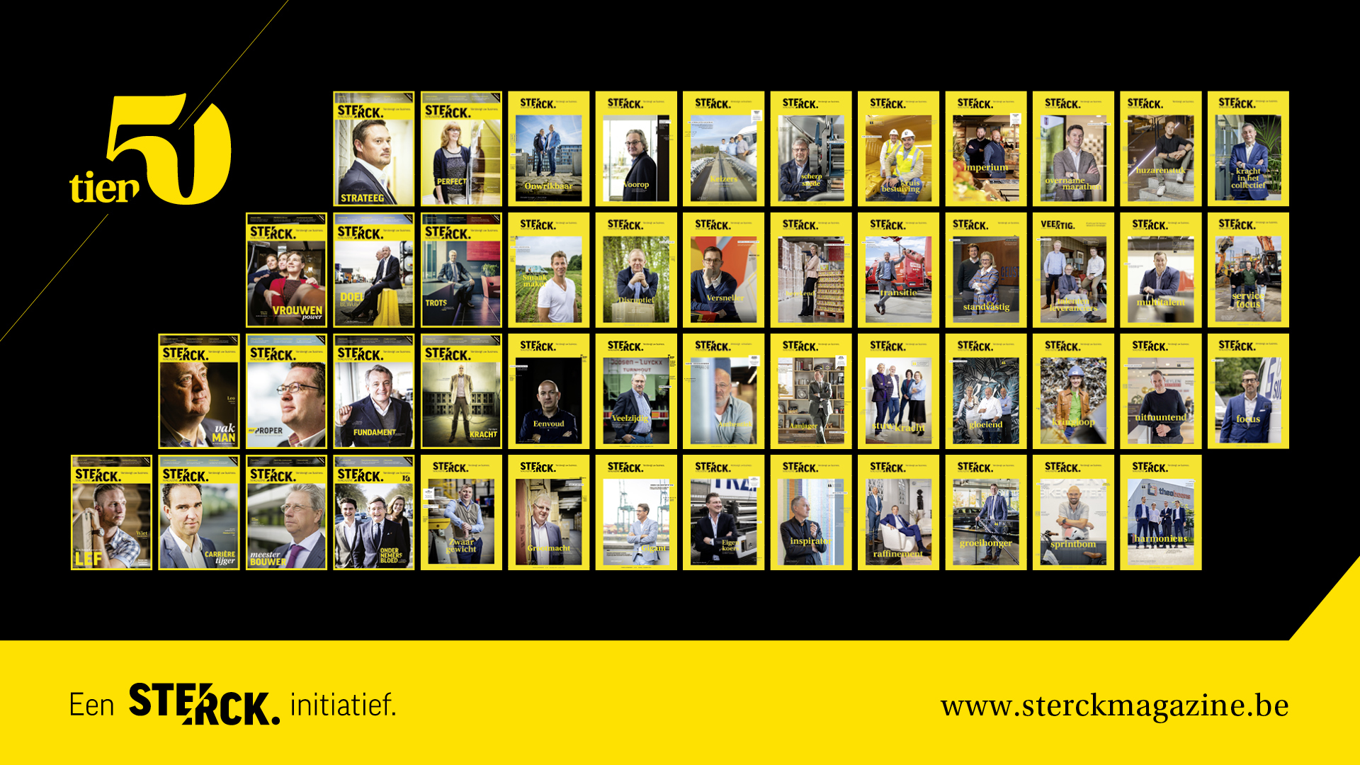 STERCK. Magazine eert Antwerpse ondernemers met jubileumeditie - PUB