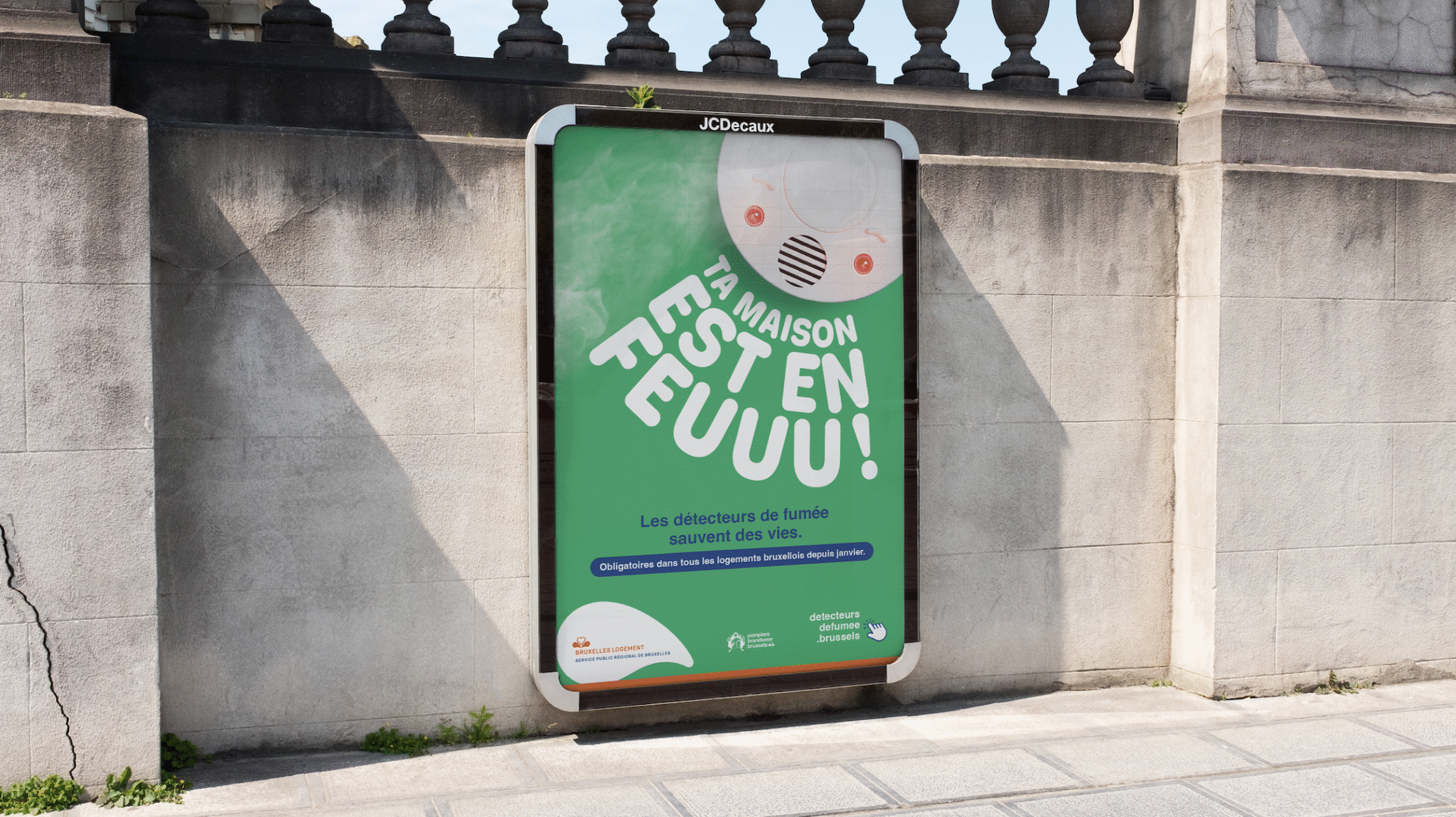 Focus Advertising donne un visage aux détecteurs de fumée - PUB
