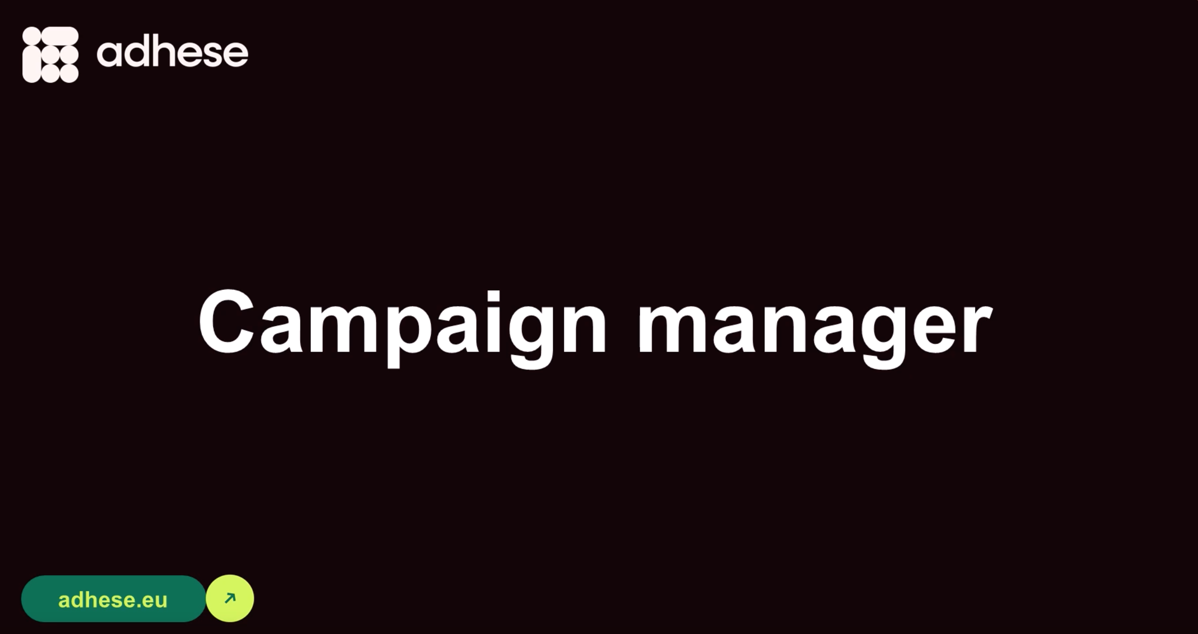 Adhese lanceert Campaign Manager, tool om retailmediacampagnes te beheren - PUB
