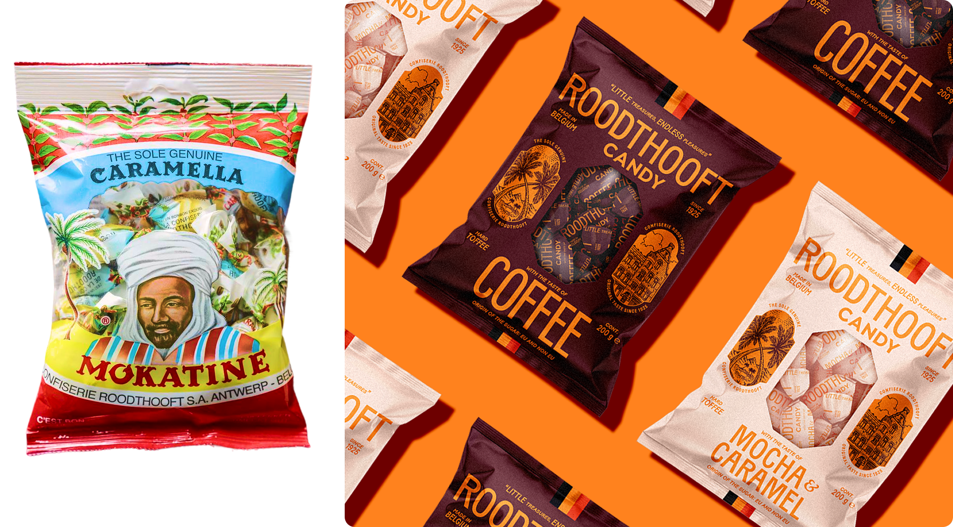 Le bonbon belge Roodhooft Mokatine se modernise avec WeWantMore - PUB