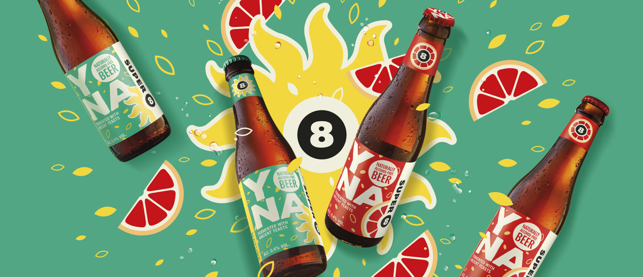 Quatre Mains se met à la YONA, la nouvelle bière Super 8 (brasserie ...