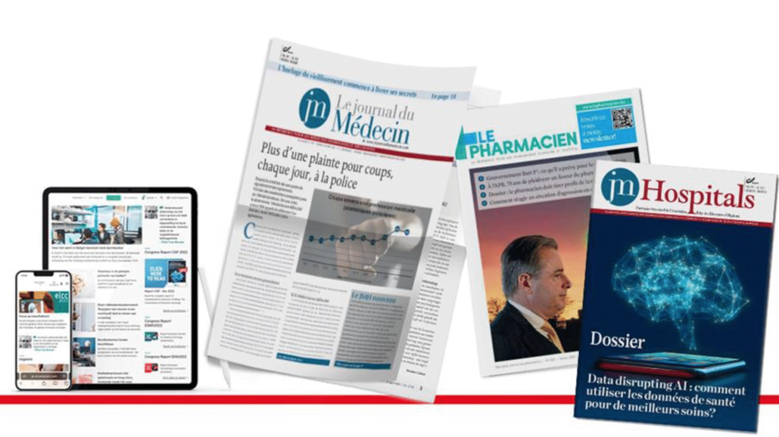 PMG acquiert les 3 magazines HealthCare de Roularta - PUB