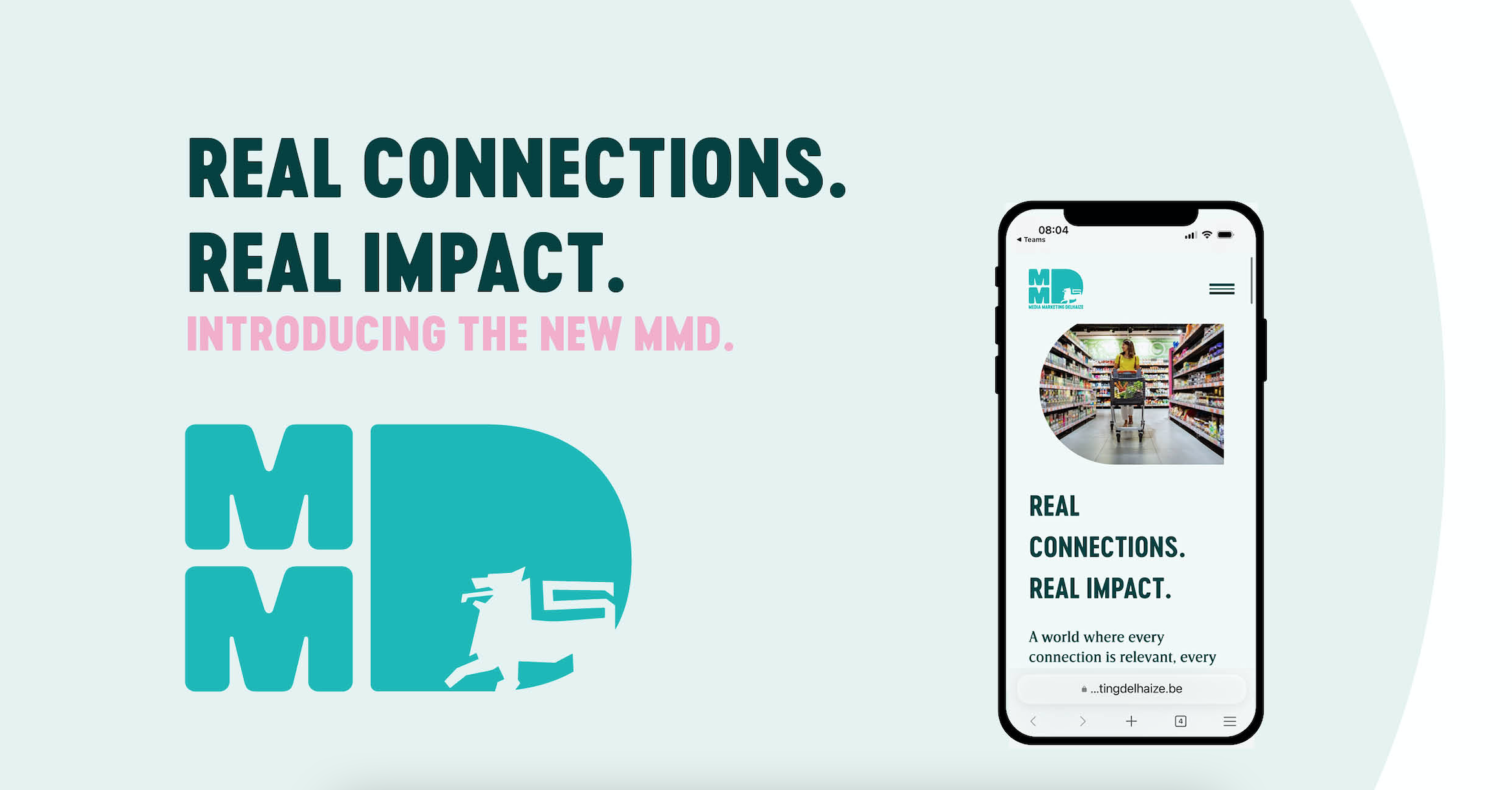 MMD (Media Marketing Delhaize) révèle sa nouvelle identité - PUB