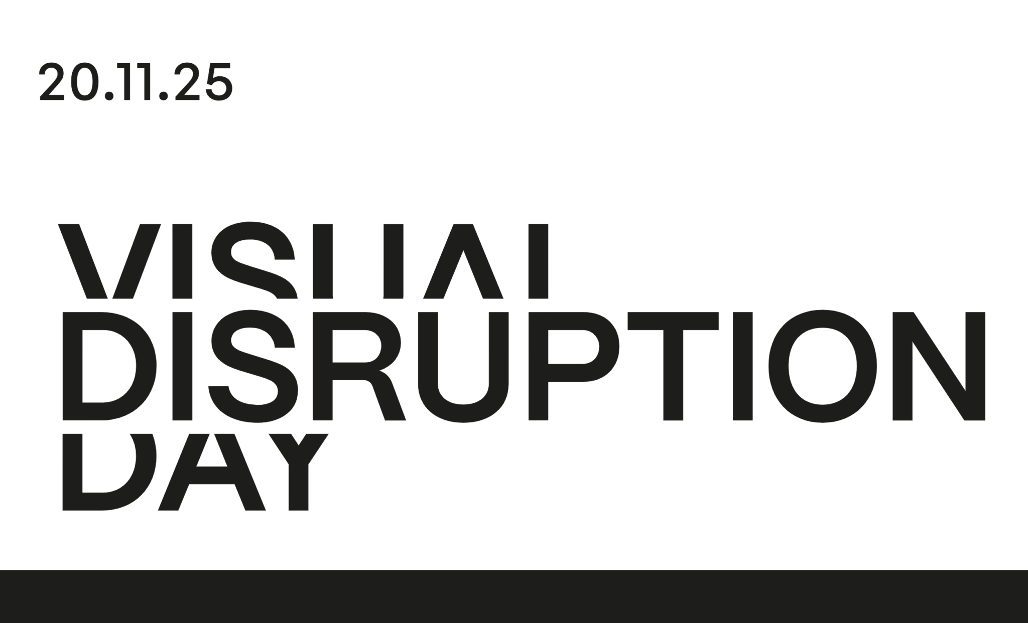 Win een gratis ticket voor Visual Disruption Day! - PUB