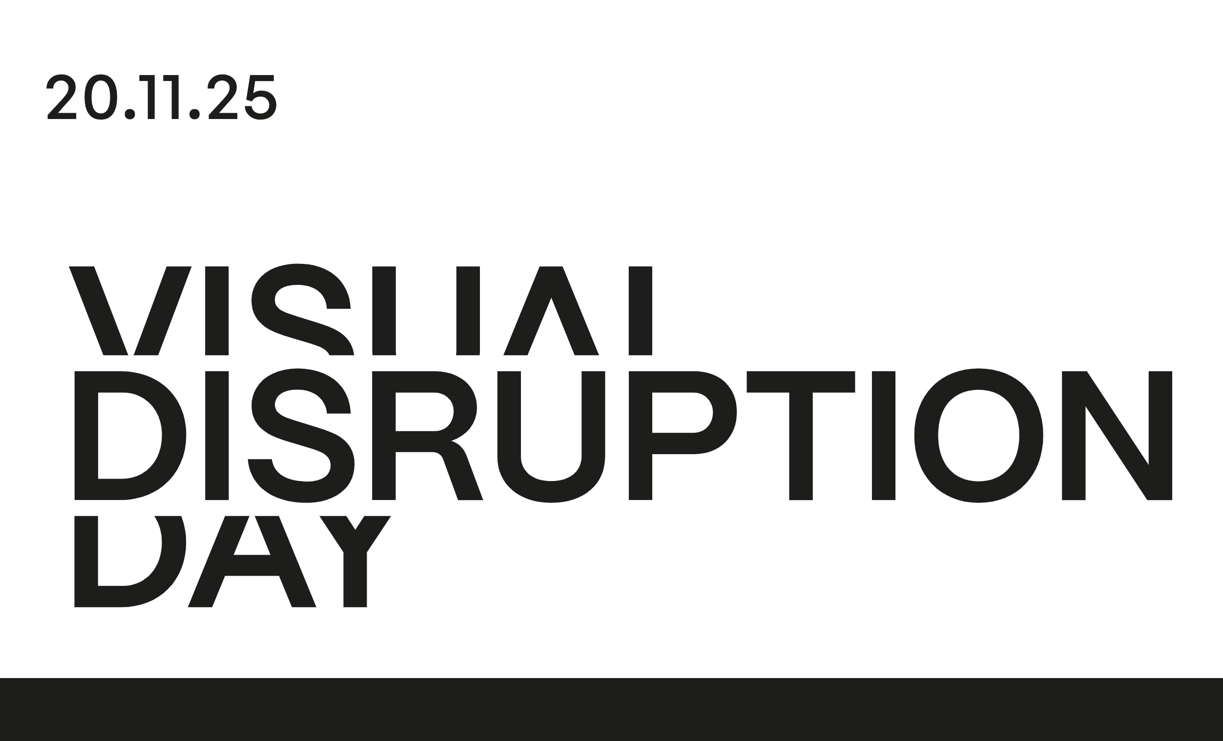 Win een gratis ticket voor Visual Disruption Day! - PUB