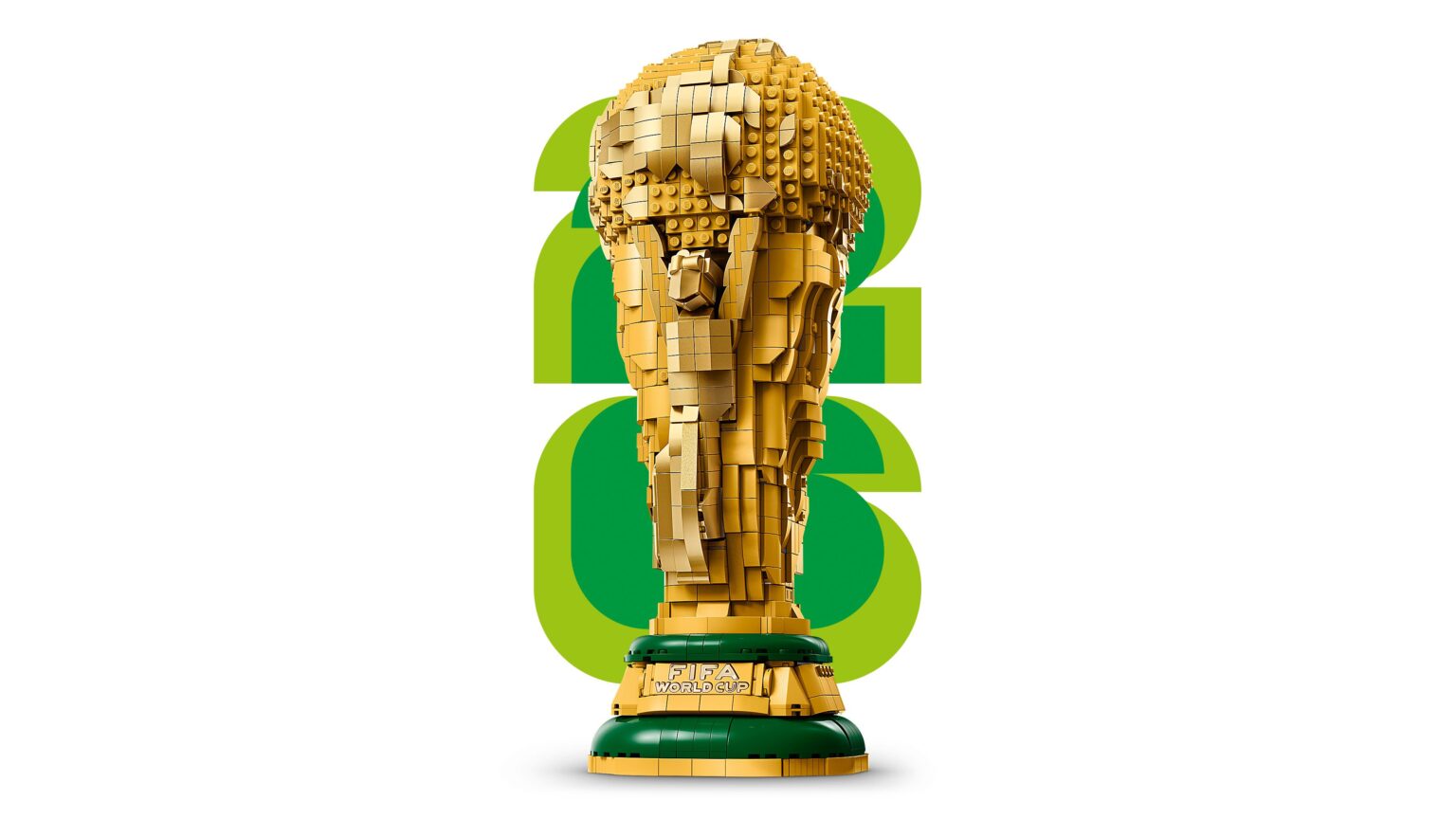 LEGO en FIFA trappen samenwerking af met iconische WK-beker uit gouden ...