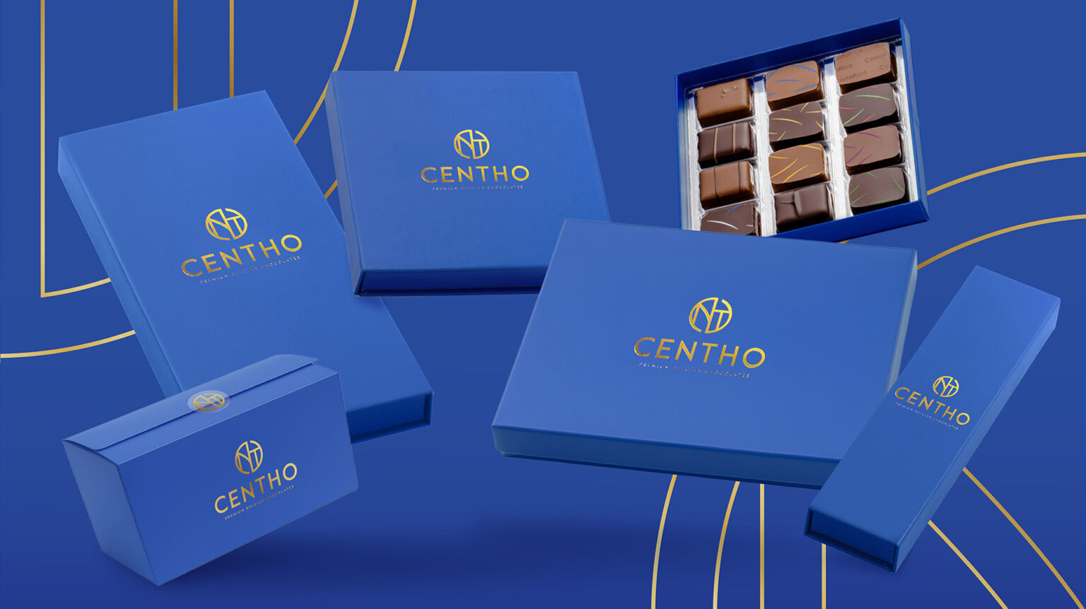 BlueMango Design voorziet Centho Chocolates van nieuwe branding - PUB