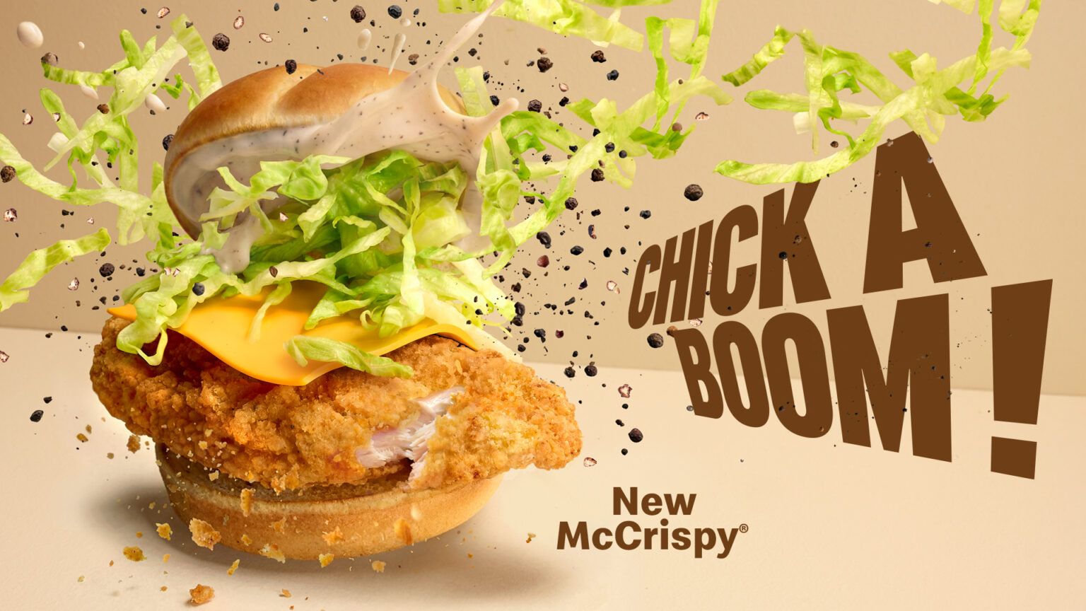 Chez McDo, le poulet fait Chick-A-Boom avec TBWA - PUB