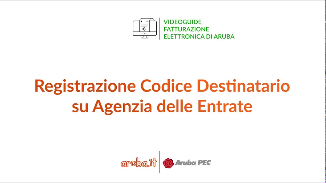 Come registrare il codice univoco all'agenzia delle entrate | Actualizado Ottobre 2025