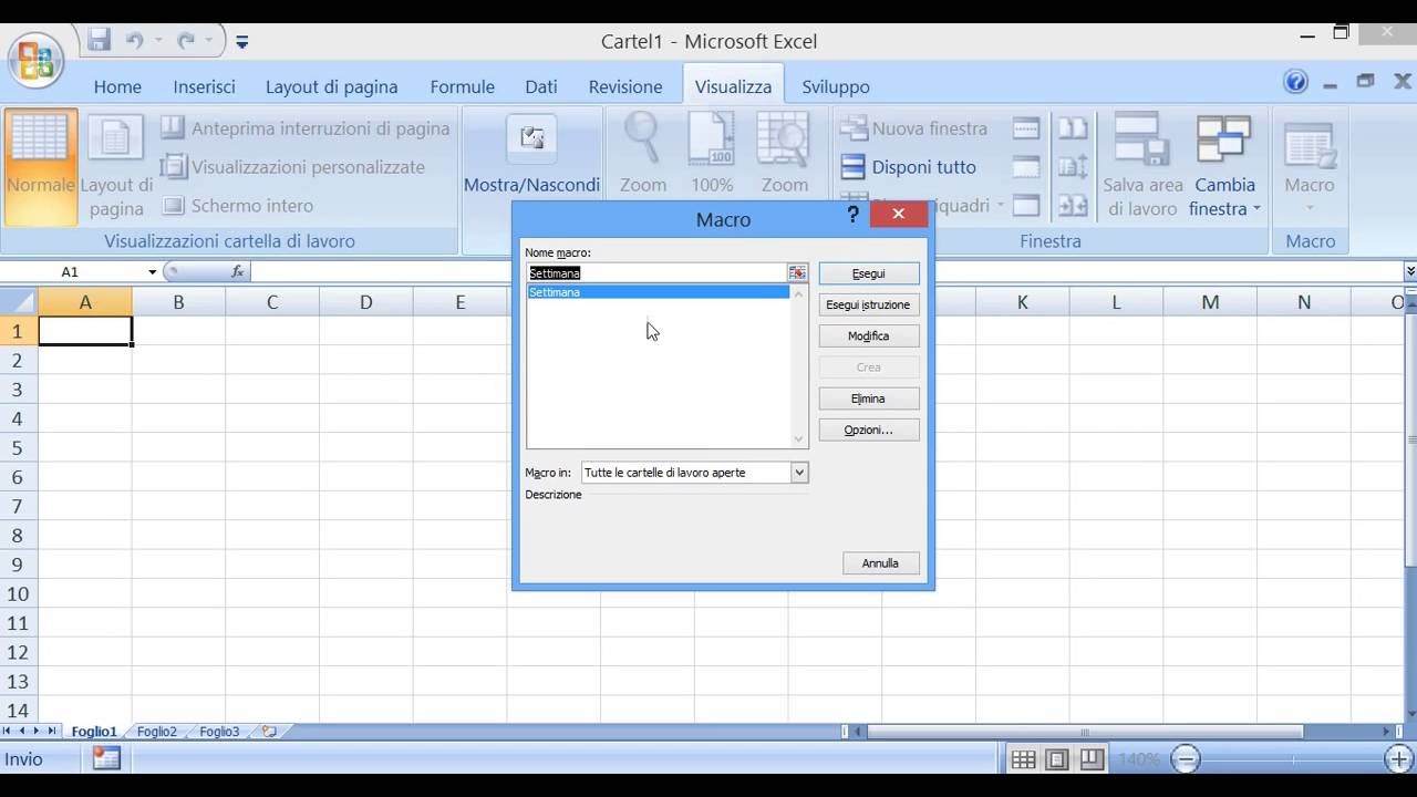 Registrare macro excel | Actualizado Ottobre 2025