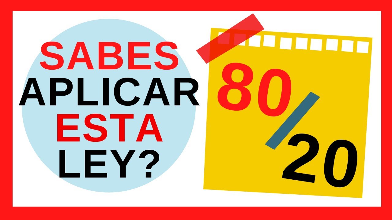 ¿Cómo aplicar la regla de Pareto? | Actualizado diciembre 2025