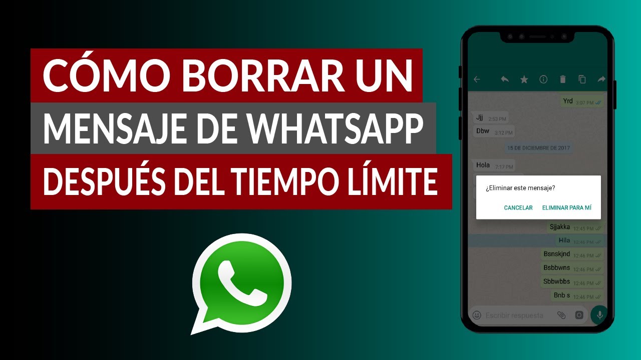 Como borrar mensajes de whatsapp ya vistos | Actualizado octubre 2025