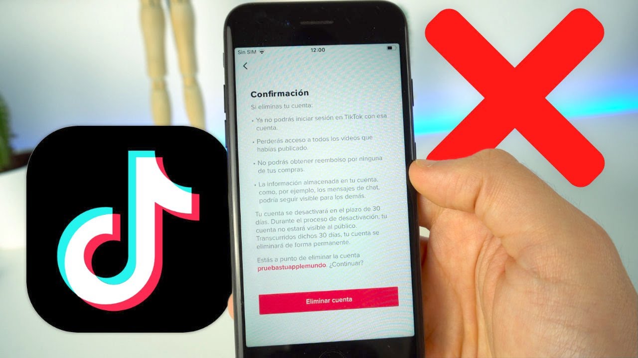 Como borrar una cuenta de tik tok antigua | Actualizado octubre 2025