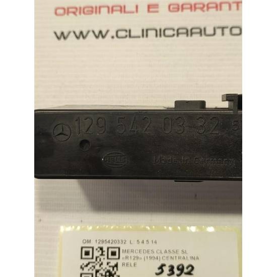 CENTRALINA RELÈ MERCEDES SL Serie (W129) 1295420332 104991 benzina 3199 ...