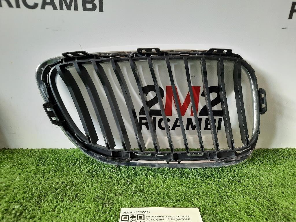 GRIGLIA ANTERIORE BMW Serie 2 Coupé (F22) 51137295521 (13>)