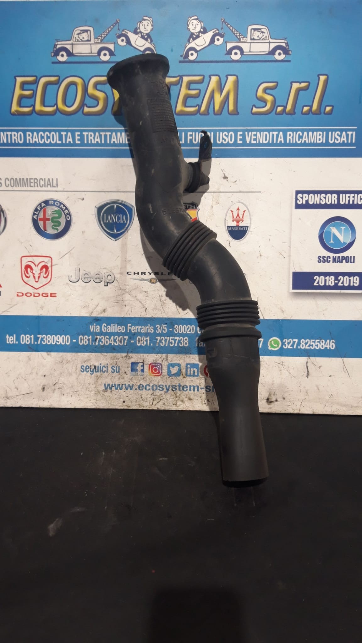 MANICOTTO ASPIRAZIONE FILTRO ARIA FIAT Panda 3° Serie benzina 1200 (12>)