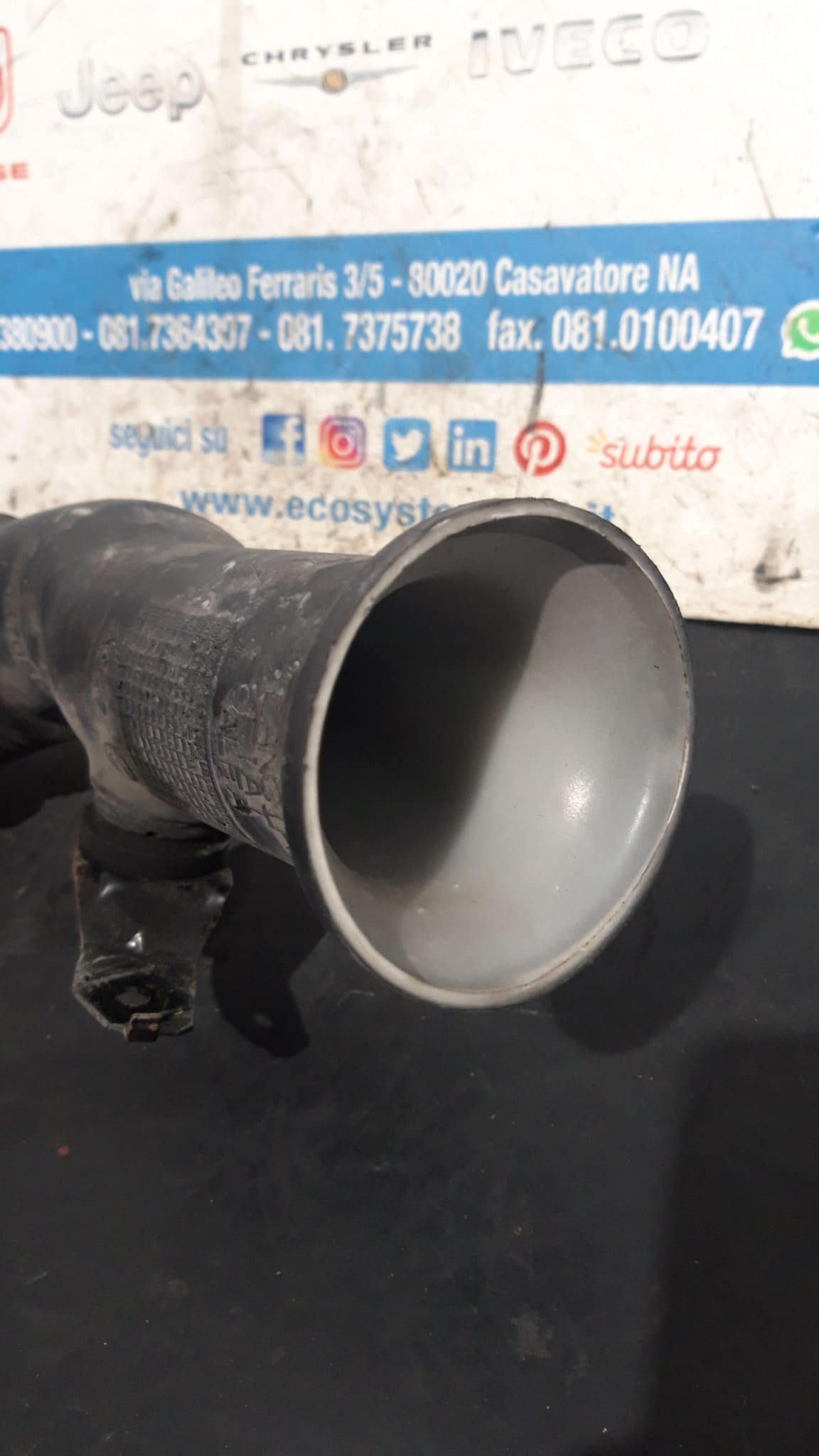 MANICOTTO ASPIRAZIONE FILTRO ARIA FIAT Panda 3° Serie benzina 1200 (12>)