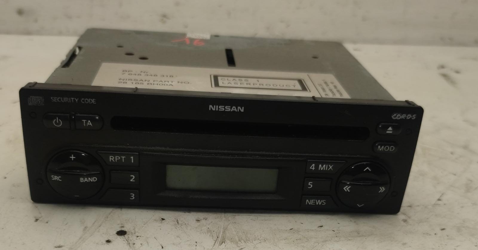 AUTORADIO NISSAN Note 1° Serie (06>08)