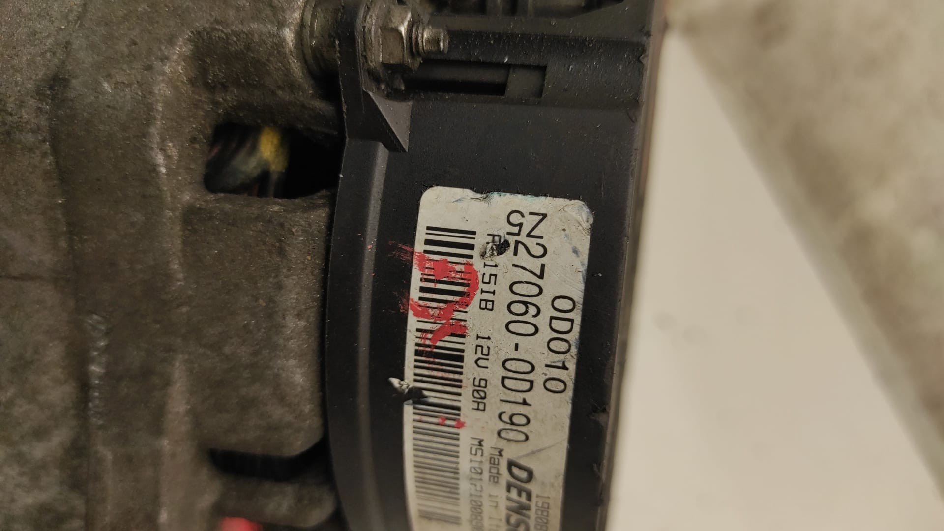 ALTERNATORE TOYOTA Auris Serie (E150) benzina 1400 (07>12)