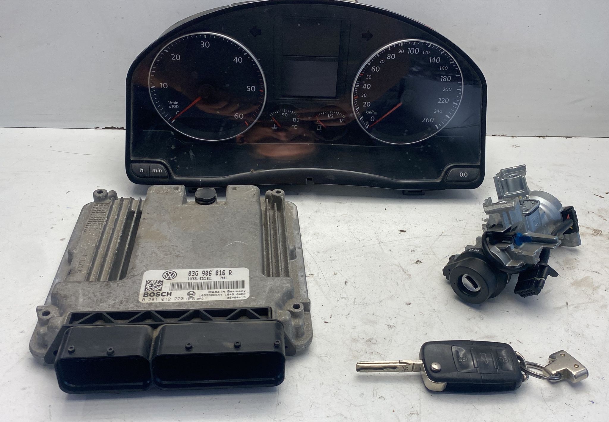 KIT CHIAVE VOLKSWAGEN Golf 5 Plus (04>13)