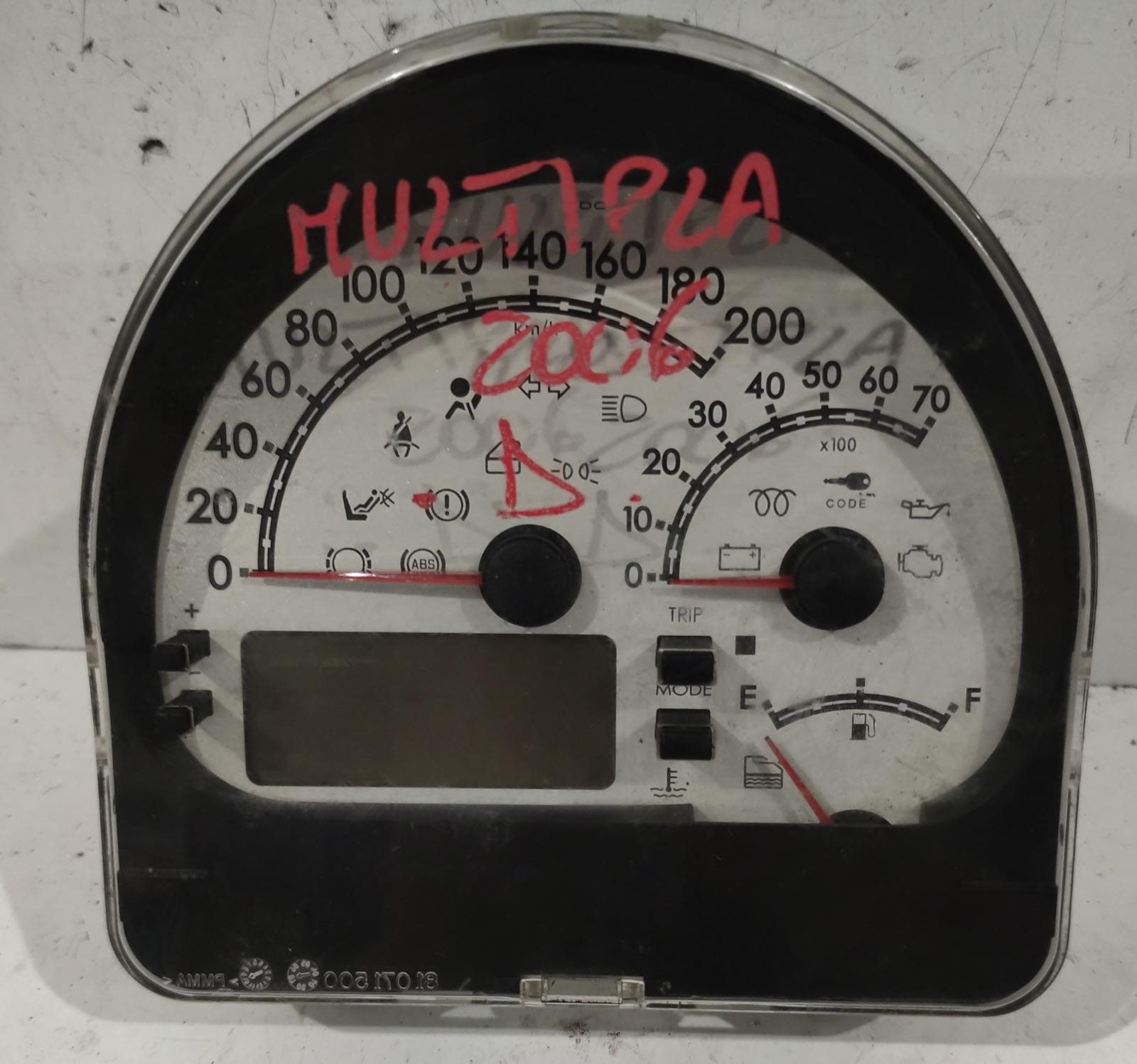 CONTACHILOMETRI FIAT Multipla 2° Serie (04>)